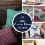25 Easy Beginner Crochet Pillow Patterns