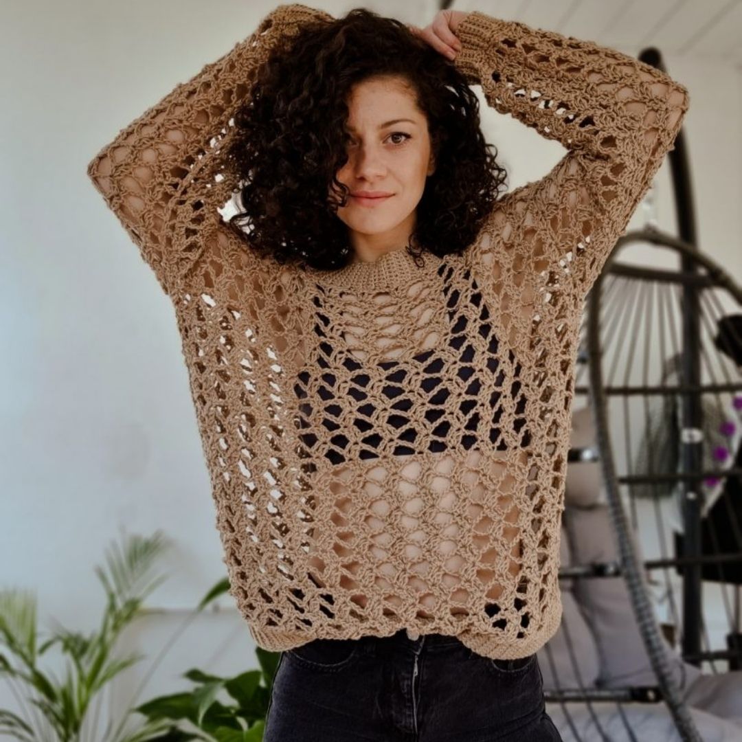 20 Easy Crochet Summer Sweater and Cardigan Patterns