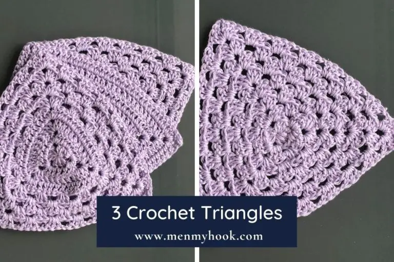 3 FREE Easy Crochet Triangle Patterns