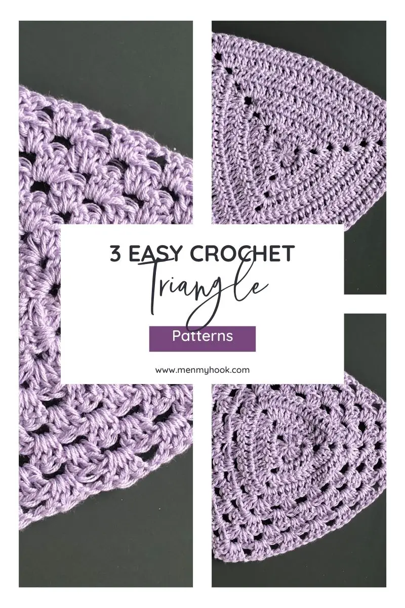 3 FREE Easy Crochet Triangle Patterns